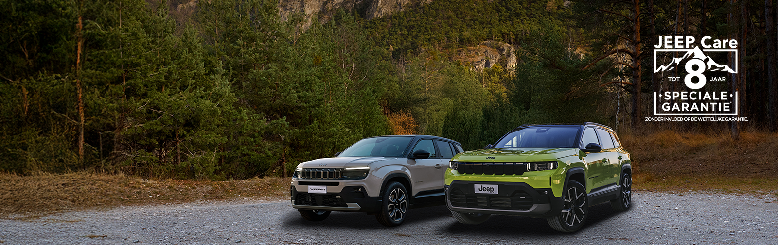 Jeep® Care Speciale Garantie | Nu tot 8 jaar garantie | Jeep BE
