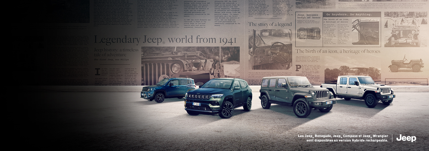 Jeep® Plug-in Hybrid SUV: Power and freedom | Jeep® BE