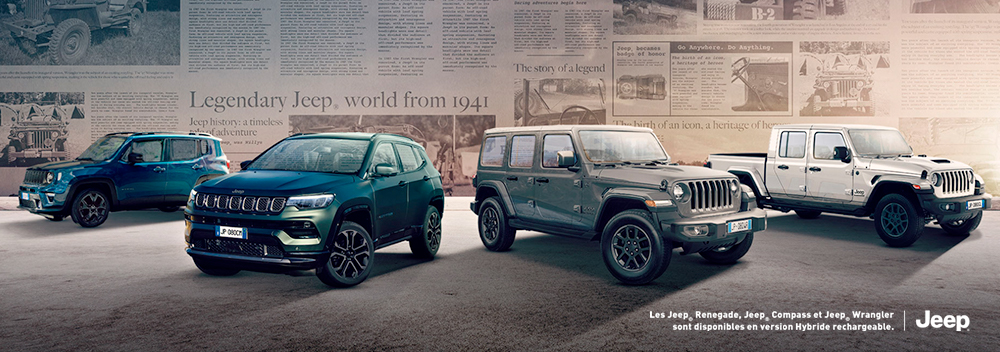 Catalogue et brochures | Gamme SUV et 4x4 ׀ Jeep®