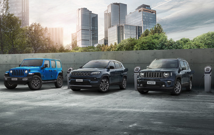Jeep® 4xe |Gamme SUV Hybrides rechargeables | Jeep®