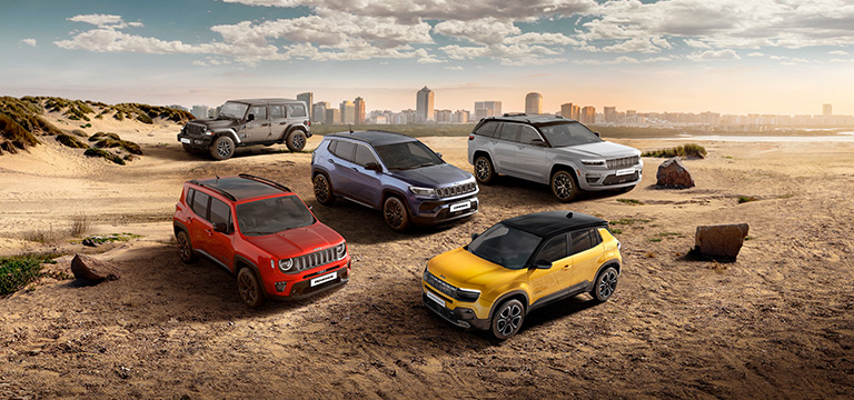 Officiële Jeep® Website - Suv, Crossover en 4X4 ׀ Jeep® BE