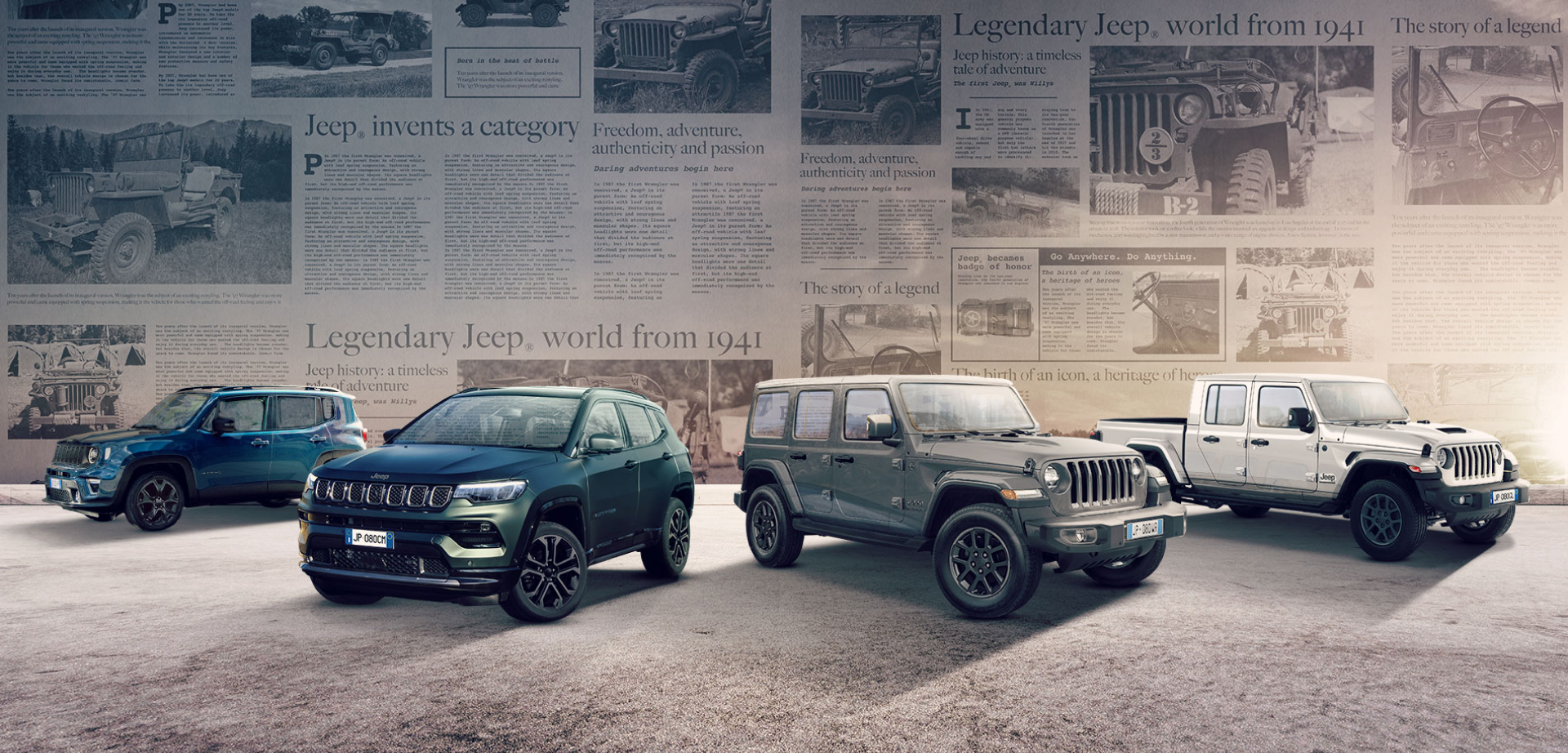 Jeep® Édition 80e anniversaire : l'héritage de l'aventure | Jeep® BE