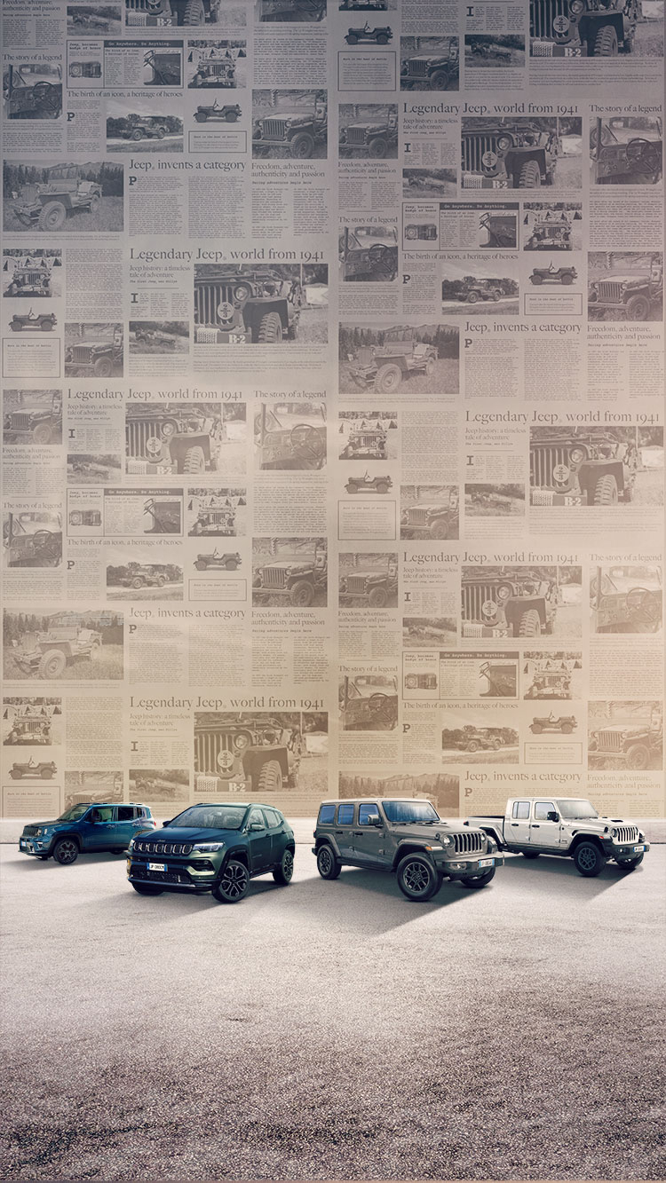 Jeep® Édition 80e anniversaire : l'héritage de l'aventure | Jeep® BE