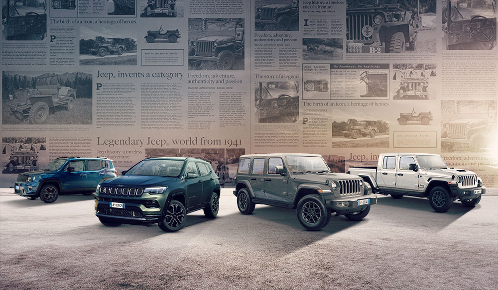 Jeep® Édition 80e anniversaire : l'héritage de l'aventure | Jeep® BE