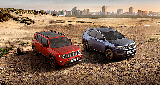 Jeep®Grote SUV's en 4x4's: Ontdek alle modellen | Jeep® BE