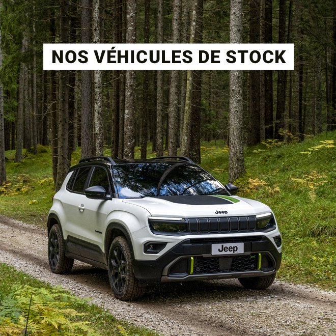 Offres Jeep® : Avenger, Compass, Renegade et plus | Jeep® BE