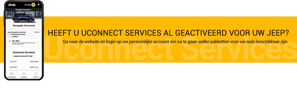 Jeep® | Connected Services | Uconnect services | Mopar | Jeep.be