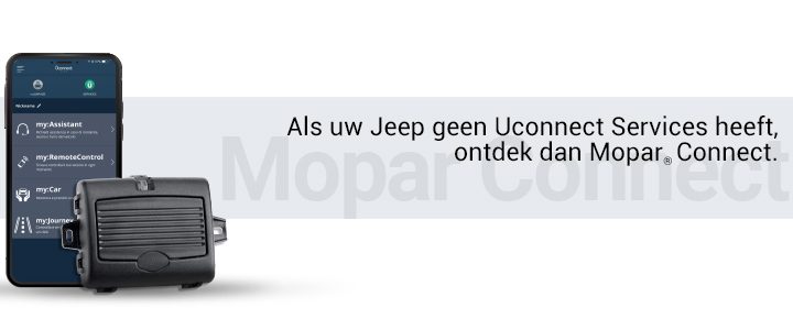 Jeep® | Connected Services | Uconnect services | Mopar | Jeep.be